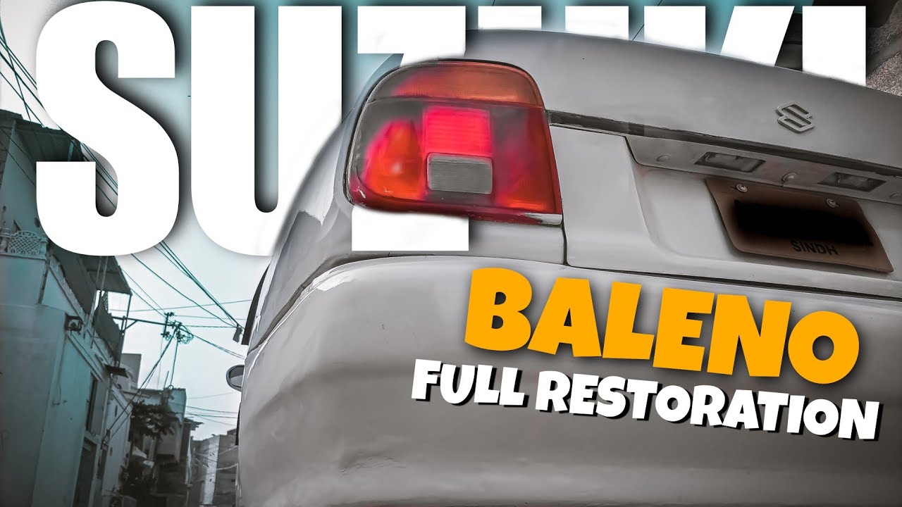 OLD SUZUKI BALENO FULL RESTORATION/OLD SUZUKI BALENO FROM SCRATCH TO ...