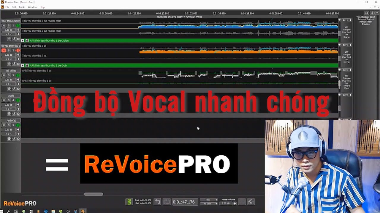 Đồng bộ nhiều track vocal bè, tốp ca bằng Revoice Pro Plugin - YouTube