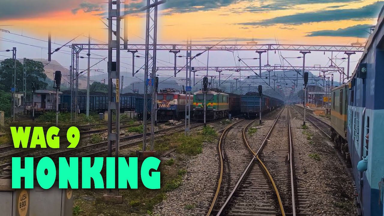 WAG 9 Honking | WAG 9 Horn | WAG 9 with ICF Rakes - YouTube