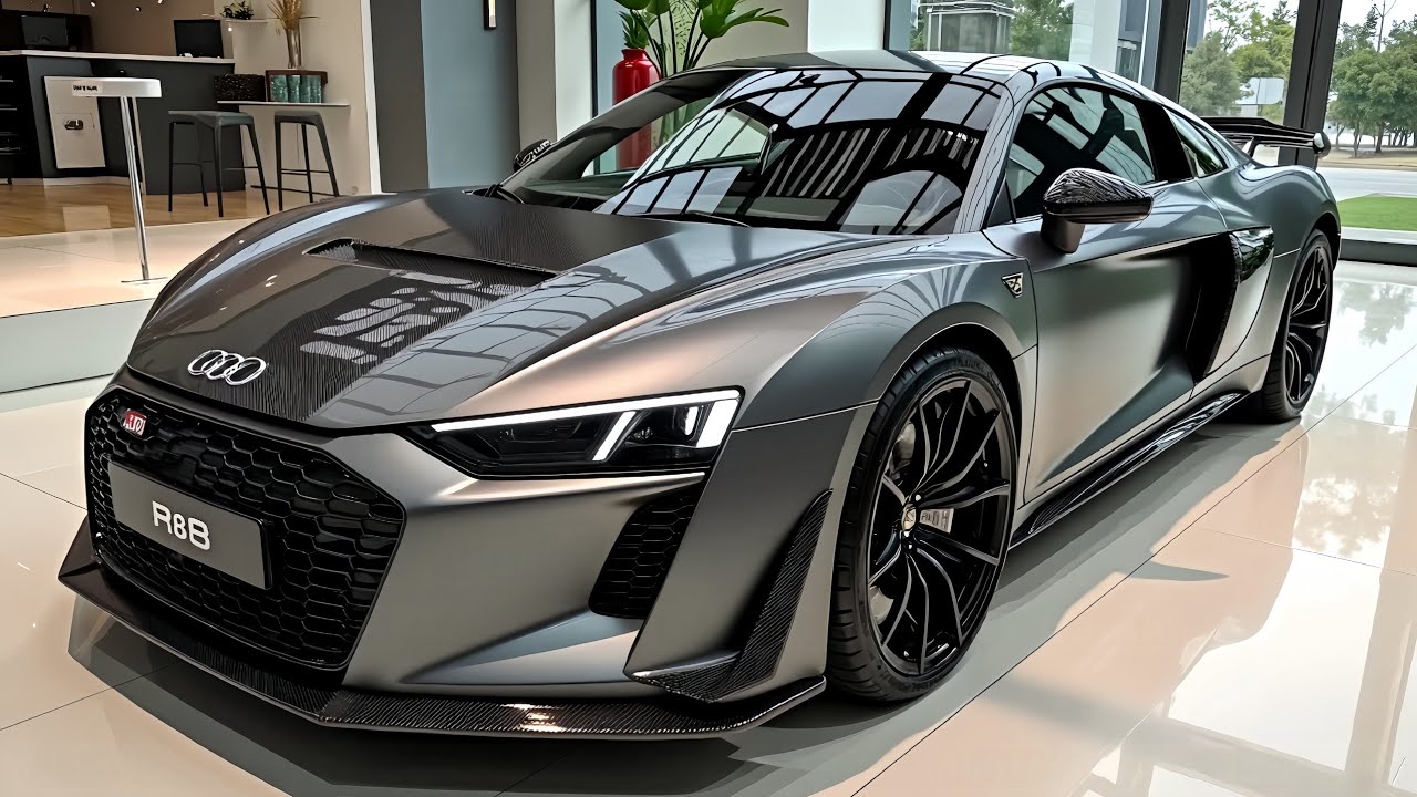 2025 Audi R8: The Last Supercar with a Legendary V10? - YouTube