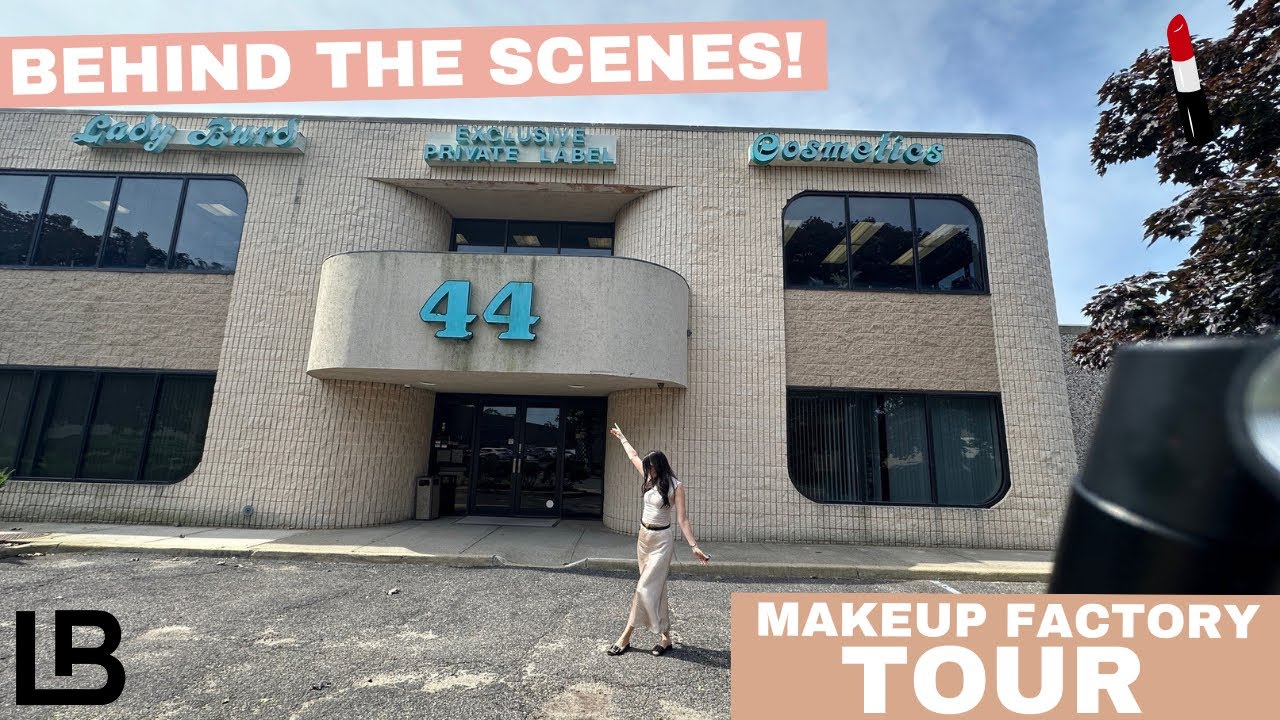 BEHIND THE SCENES Makeup Factory Tour! - YouTube