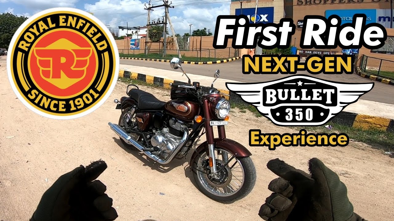 First Ride NEXT-GEN Bullet 350 Experience - YouTube