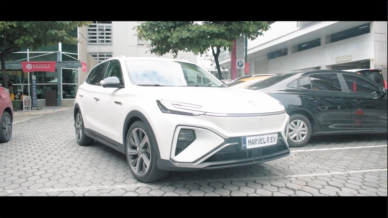 MG 4 EV and MG Marvel R EV Test Drive (MG EV Launch Event at BGC High ...