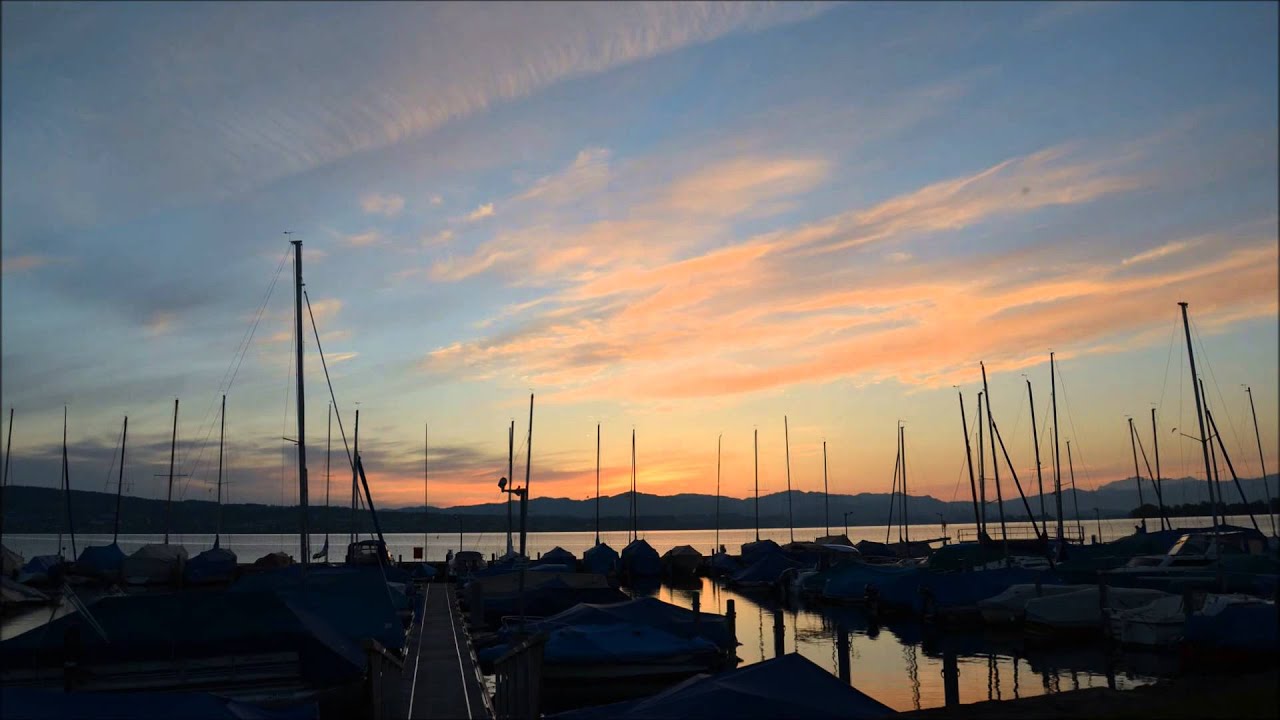 Time-Lapse Photography - Sunrise in Richterswil // Lake Zürich ...