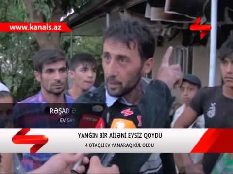 SAMAXIDA BIR AILE EVSIZ QALDI