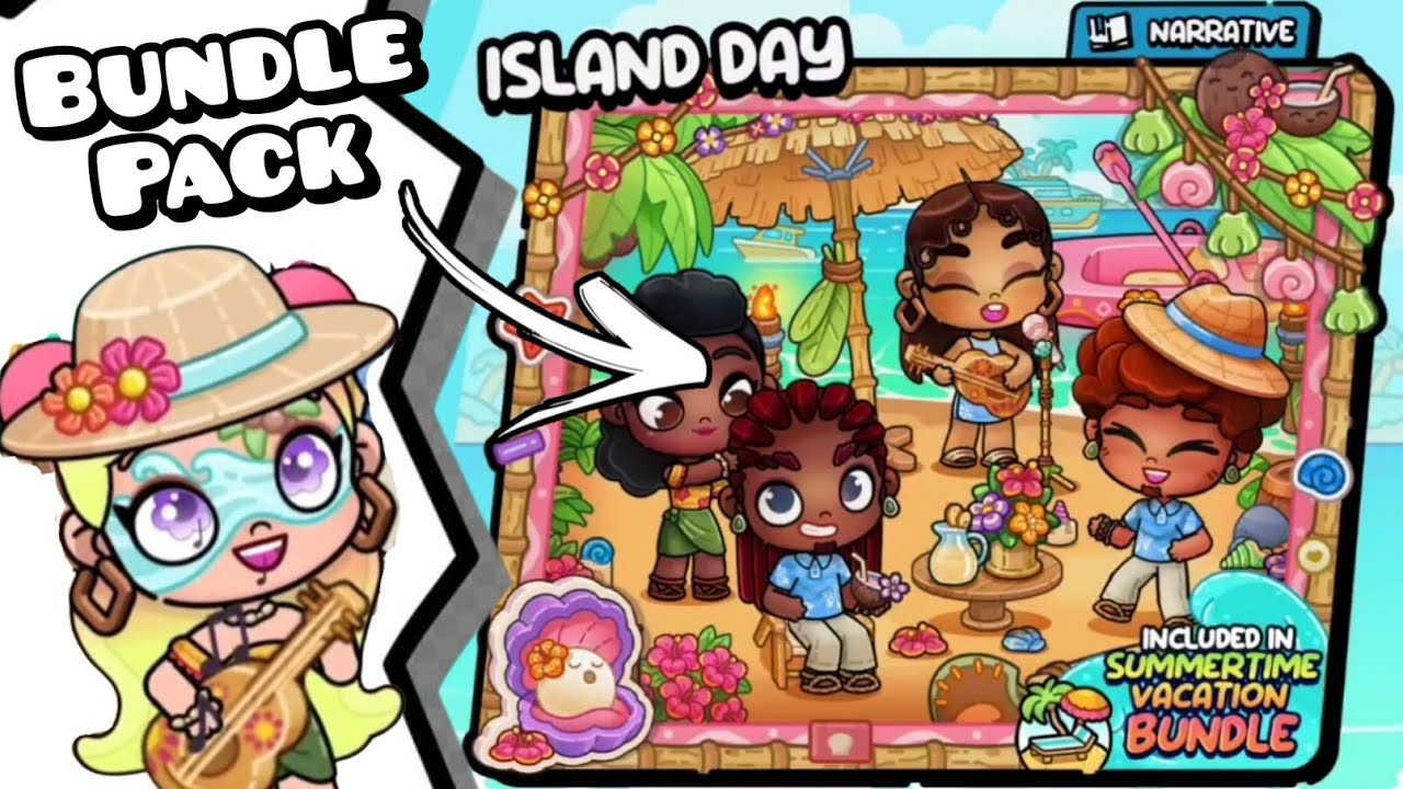 Summer Vacation Bundle Island Day Pack Avatar World - YouTube
