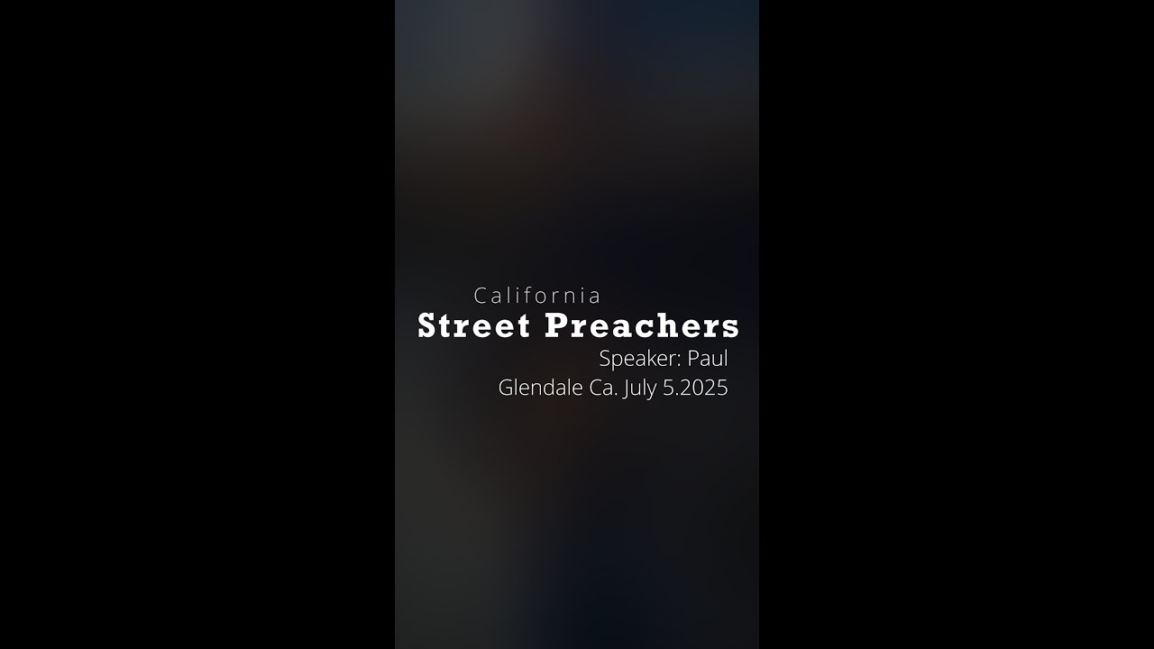 Paul the Street Preacher: Boldly Proclaiming Christ's Love in ...
