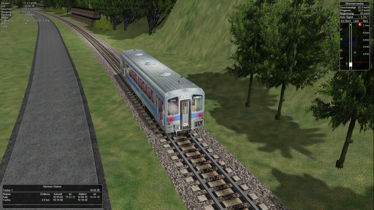 Microsoft Train Simulator Gameplay HD - Hisatsu-Linie - Lernprogramm ...