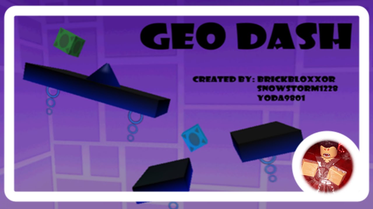 Roblox Geo Dash 3D! - YouTube