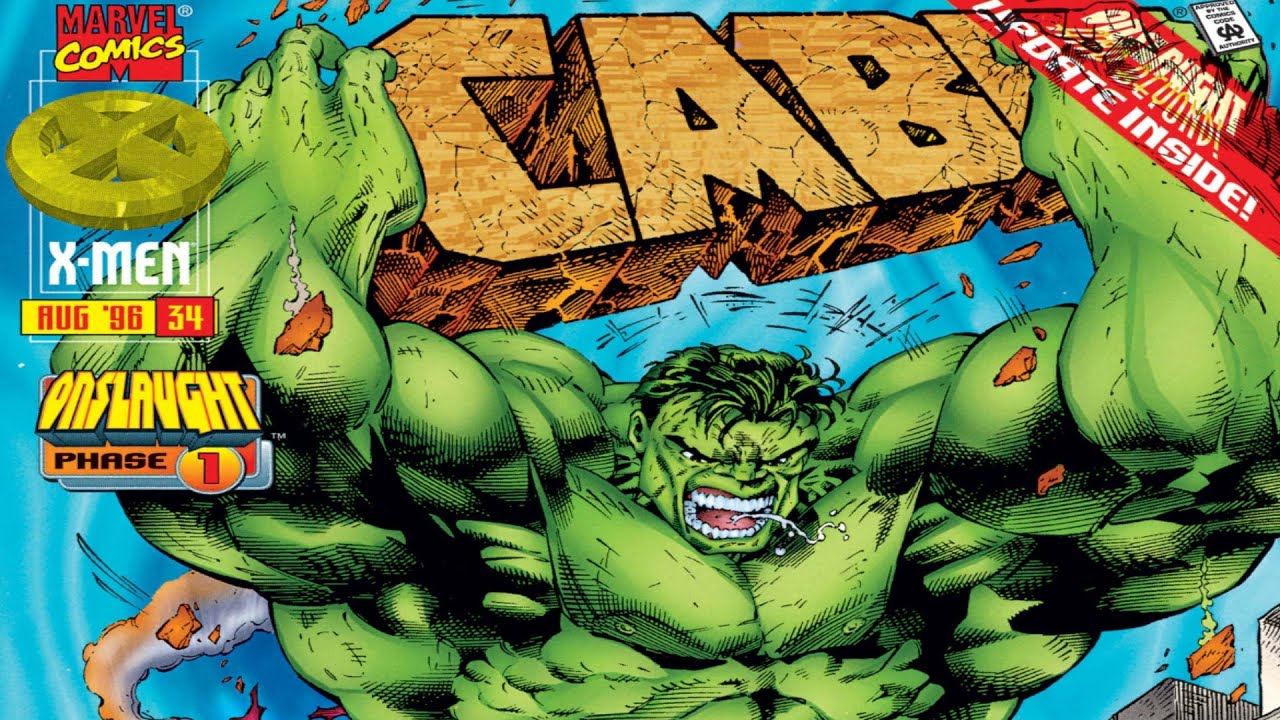 Cable Vs The Hulk | X-Men Onslaught Phase 1 Part 2 - YouTube