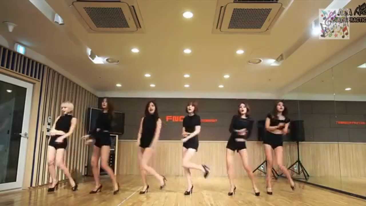 AOA Like a cat (Dance practice) - YouTube