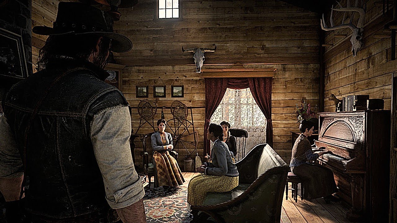 Red Dead Redemption 2 - A peaceful moment on Beecher's Hope. - YouTube