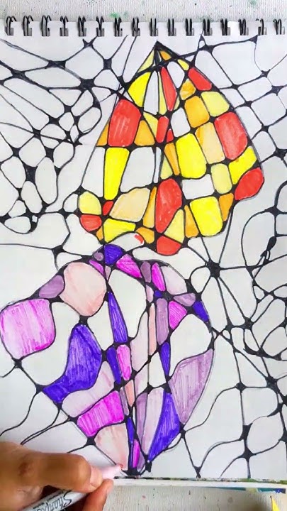 Neurographic art with butterfly wings doodle #art #doodle # ...