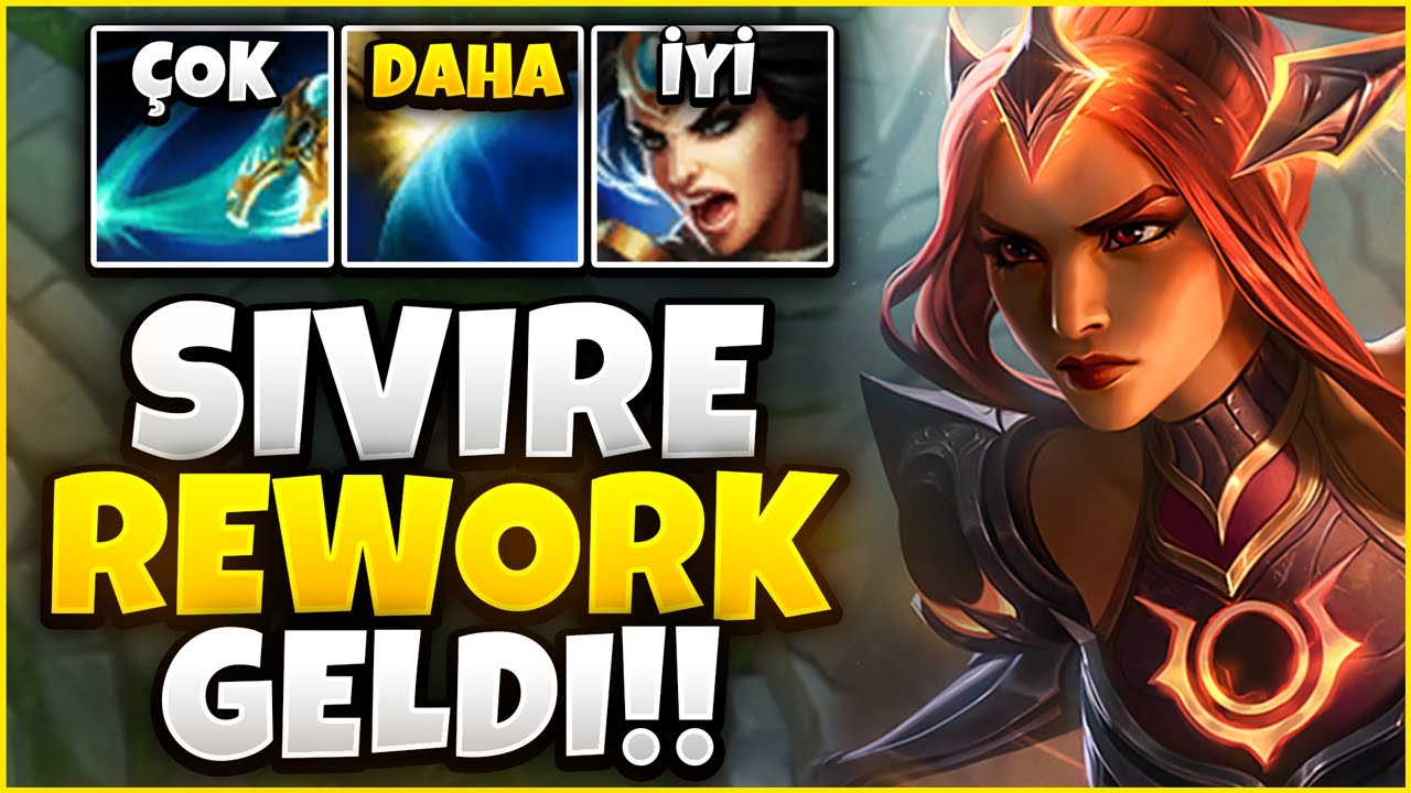 Sivir REWORK inanılmaz güçlü! Nerflenmeden OYNA! - YouTube
