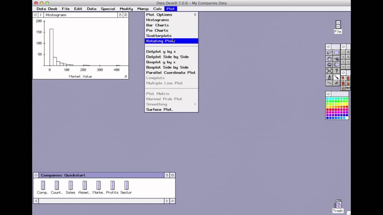Data Desk 7 QuickStart Guide Volume 2 - YouTube