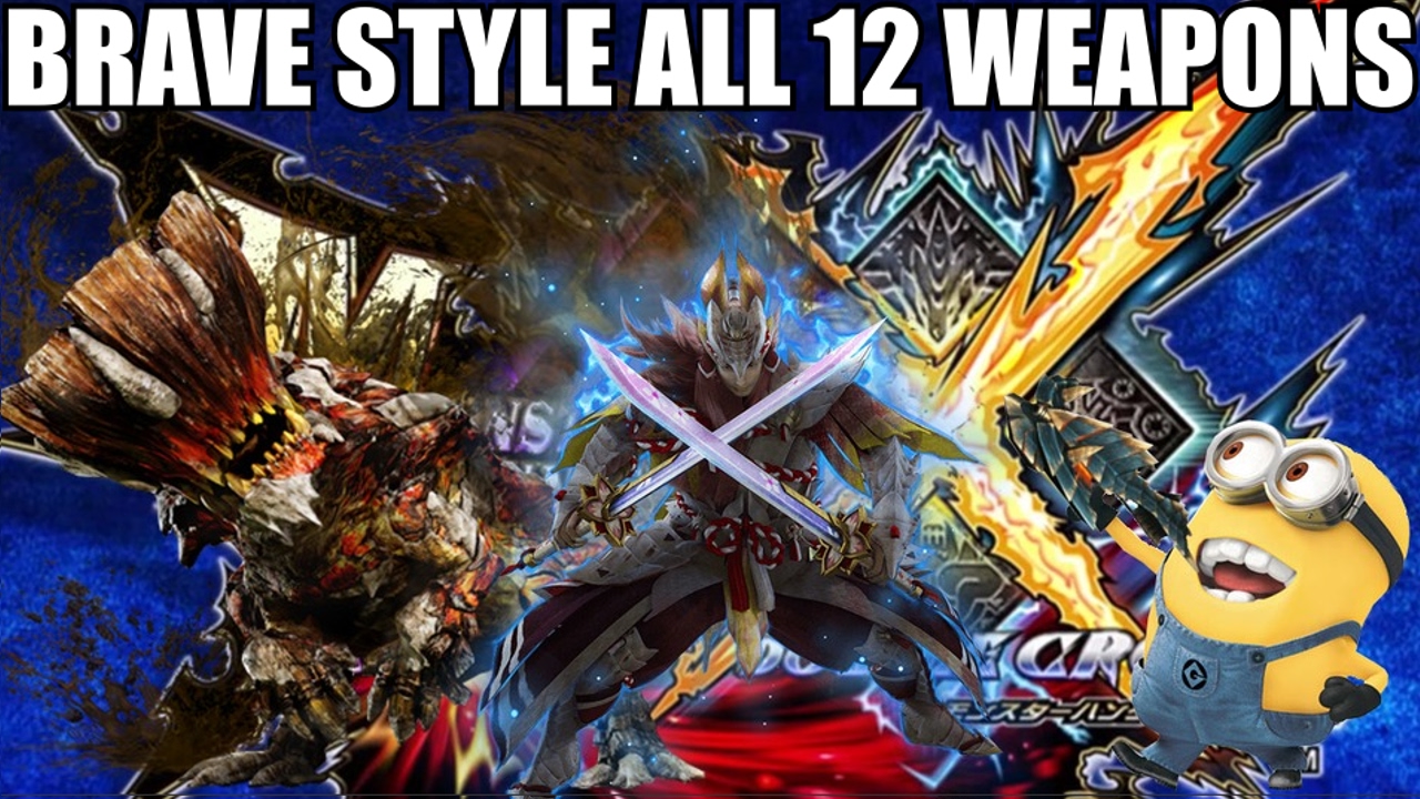 MHXX Demo: Brave Style Of All 14 Weapon Types on Barroth - YouTube