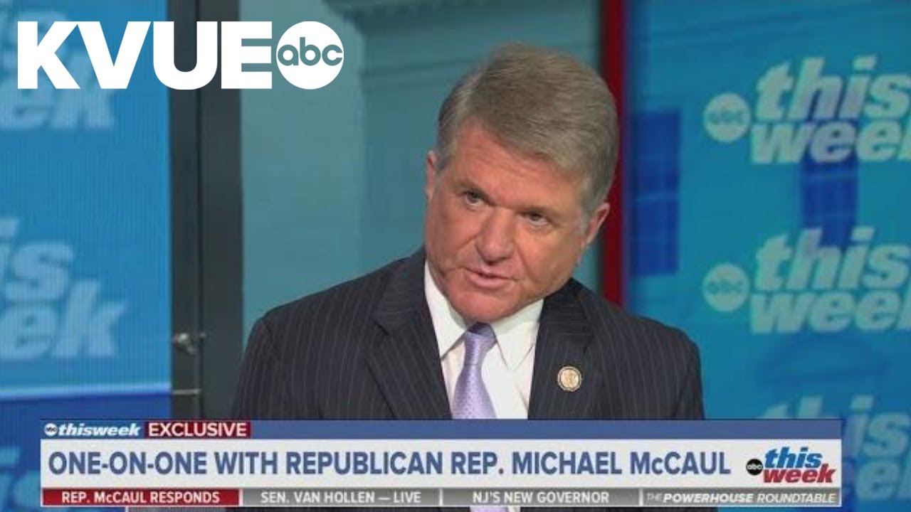 Congressman McCaul speaks on President Trump's 'Insurrection Act ...