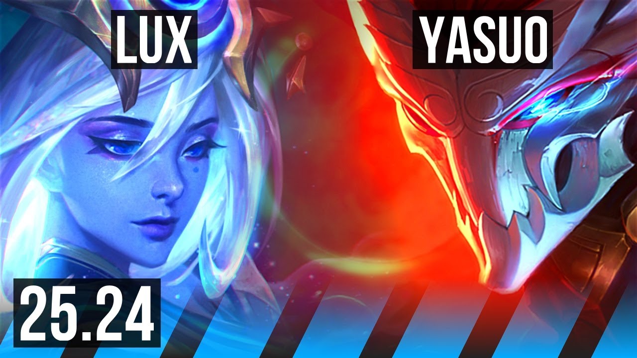 LUX vs YASUO (MID) | Perfect KDA: 6/0/12 | TR Challenger | 25.24 - YouTube
