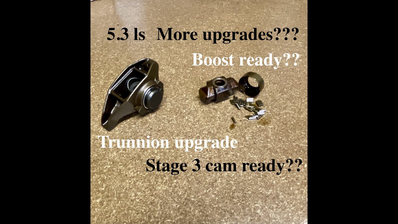 5.3 LS Trunnion Rocker Arm Upgrade-More upgrades getting ready for ...