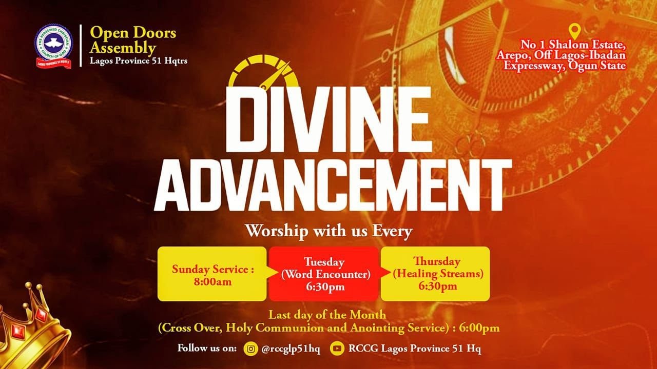 DIVINE ADVANCEMENT | OPEN DOORS ASSEMBLY LP51 HQ | 23RD NOV 2025 - YouTube