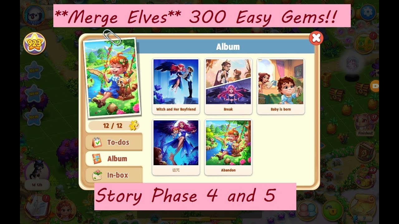 Merge Elves **Phase 4 & 5, 300 Easy Gems!** - YouTube