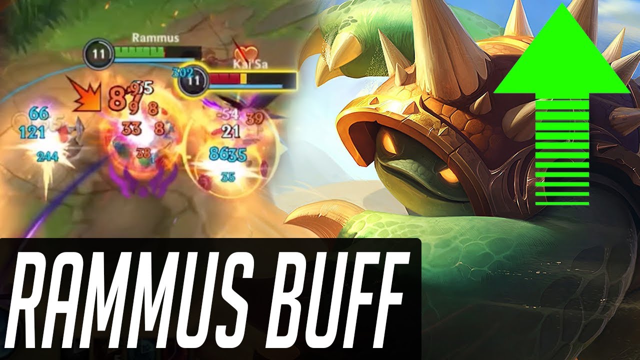 WILD RIFT RAMMUS NEW PATCH 2.4A - How to Play the Buffed Rammus in the ...