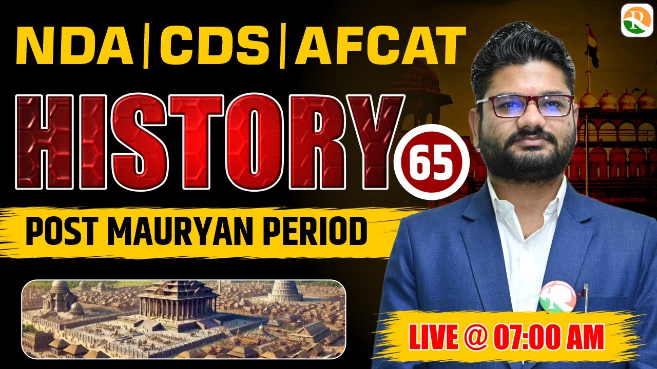 Post Mauryan period for NDA | NDA History Classes | NDA History ...