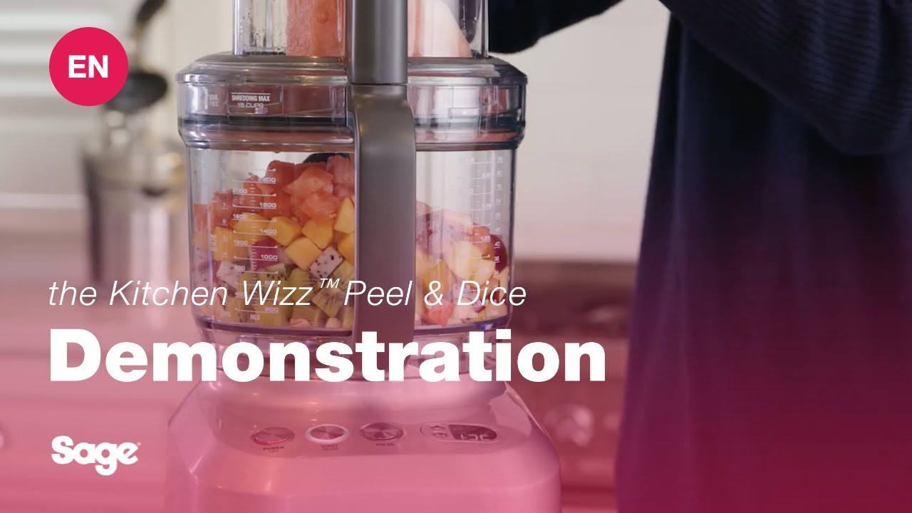 The Kitchen Wizz™ Peel & Dice | Food processor that does the hard work ...
