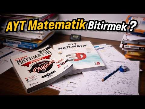 2 Haftada AYT MATEMATİĞİ Bitirmek ? - YKS Çalışma Günlüğüm #yks2023