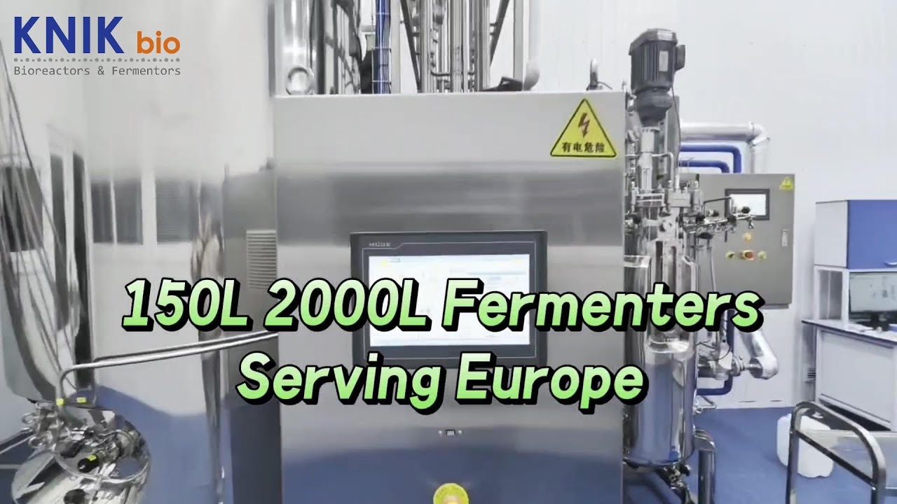 Feedback video of 150L2000L fermenter from European customers. #fermenter #supplier - YouTube