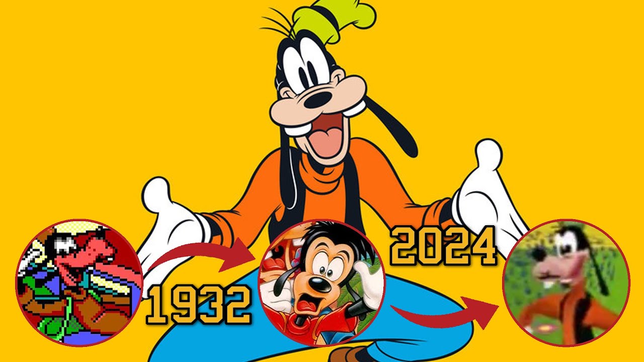 Goofy 1932 - 2024 | Game Evolution - YouTube