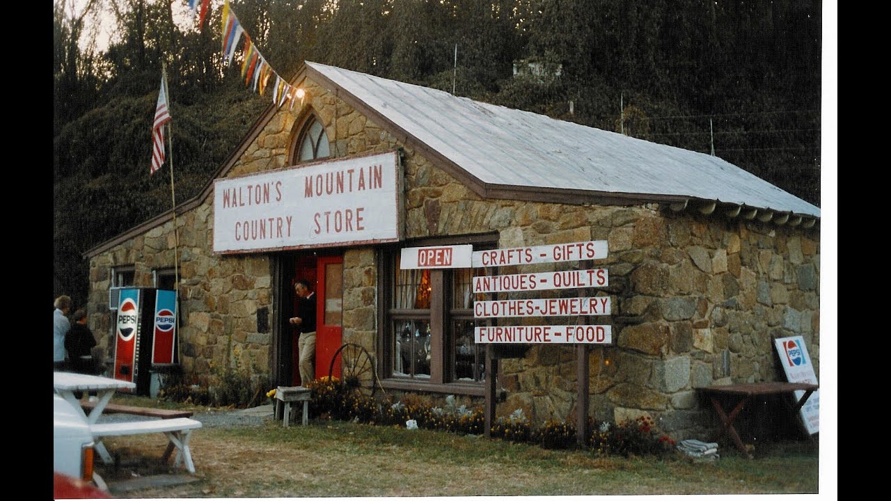 Grand Opening Of Waltons Mountain Museum Memories - October 1992 - YouTube