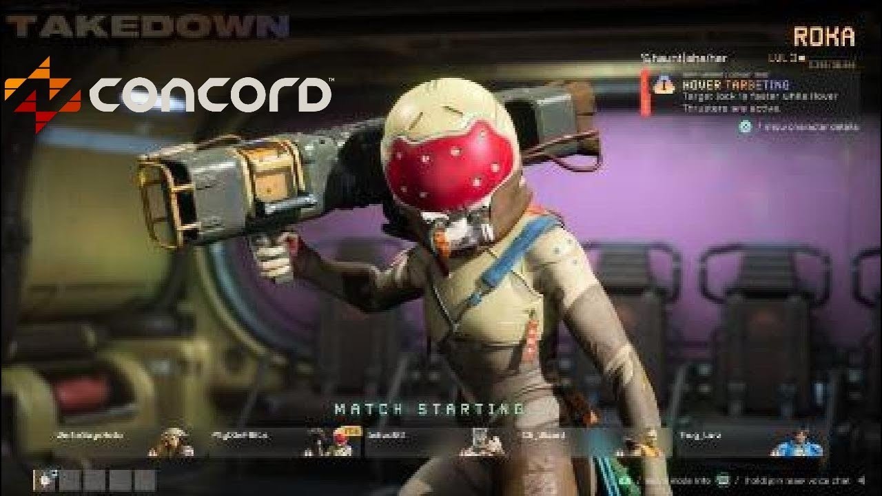 Concord Beta (Roka) Takedown Gameplay - YouTube