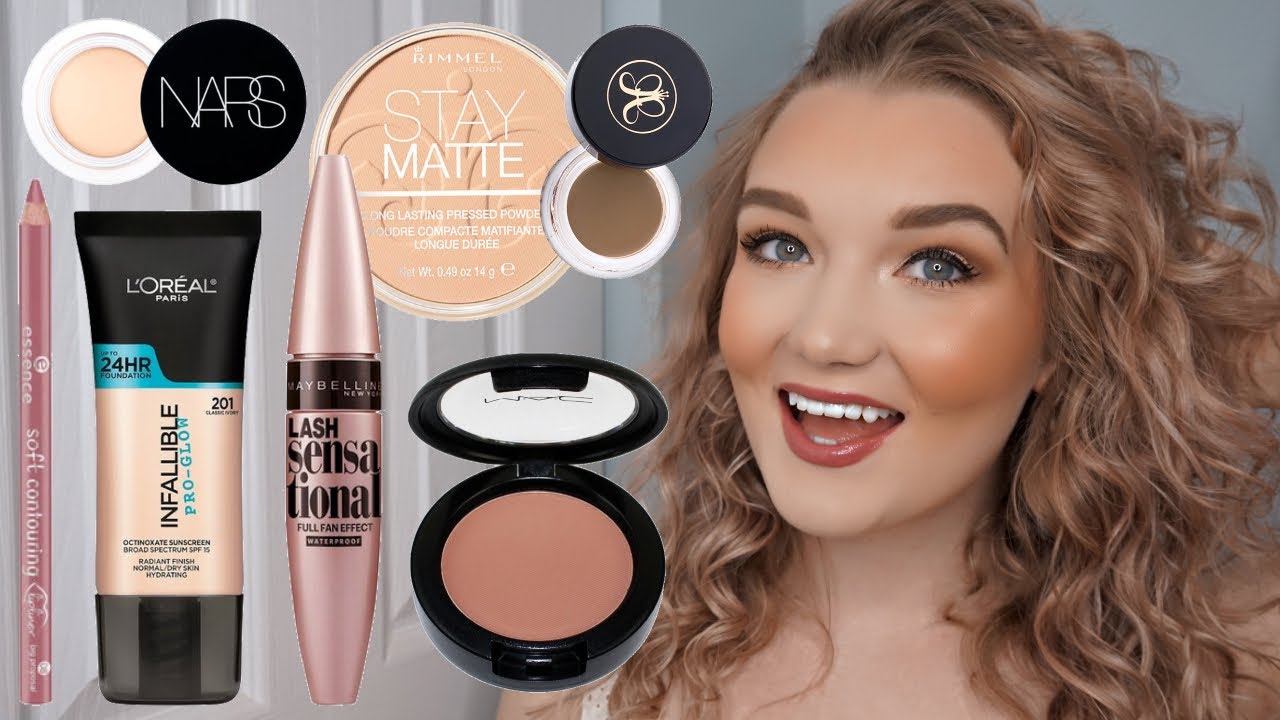 Full Face Using Throwback/OG Makeup Favourites (Drugstore & High End ...