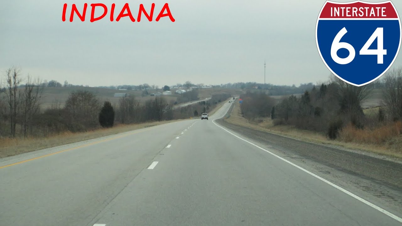 Interstate 64 - Indiana westbound [FULL LENGTH VIDEO] - YouTube