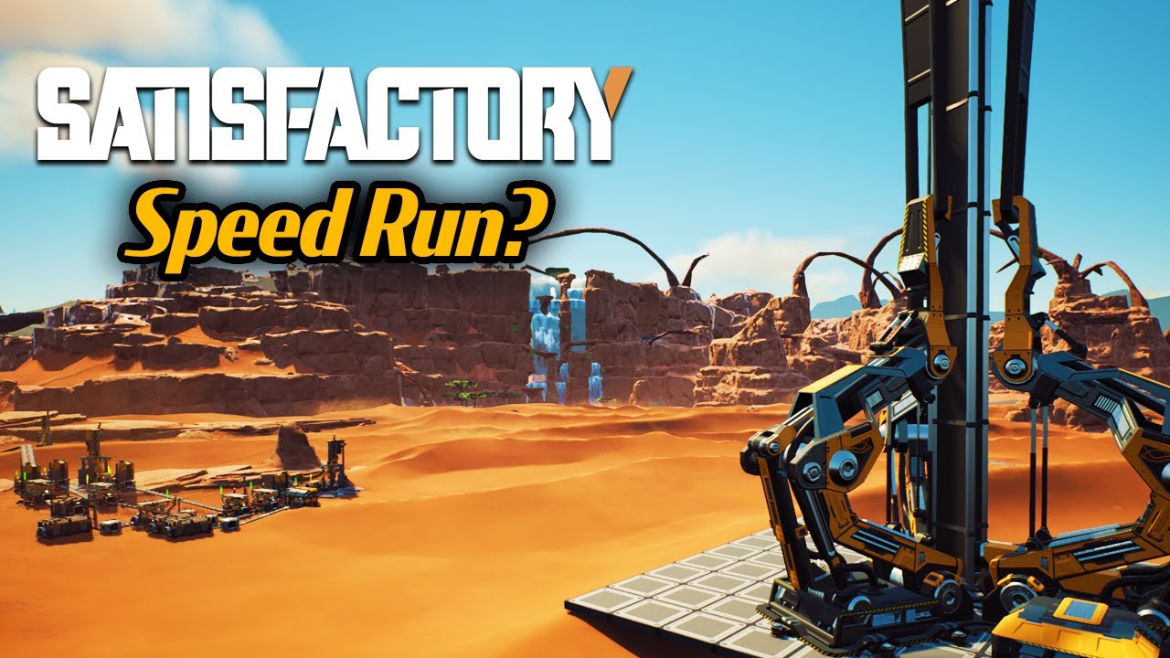 New Player Speed Run? Satisfactory Update 7 - YouTube
