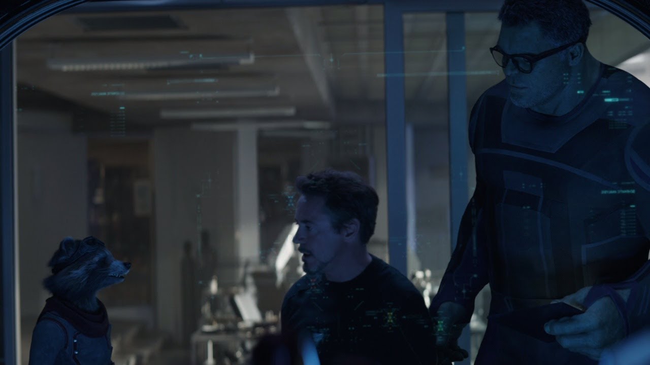 "Boom!" - Rocket scares Tony Stark and Professor Hulk - Avengers ...