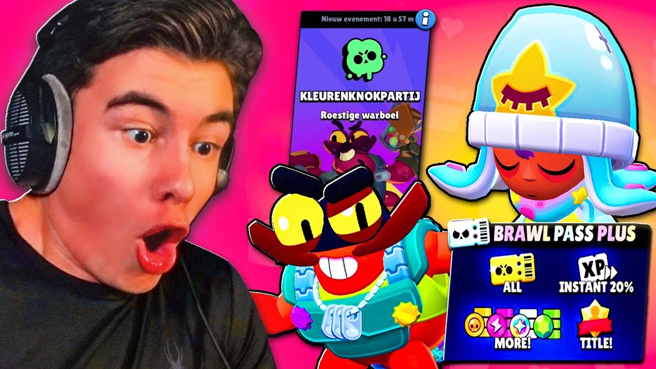 Nieuw Brawl Stars Seizoen Nieuwe Knokker Gamemode Youtube
