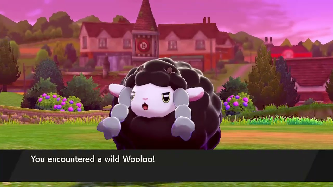 Pokemon Sword: SHINY WOOLOO After 1434 Encounters - YouTube