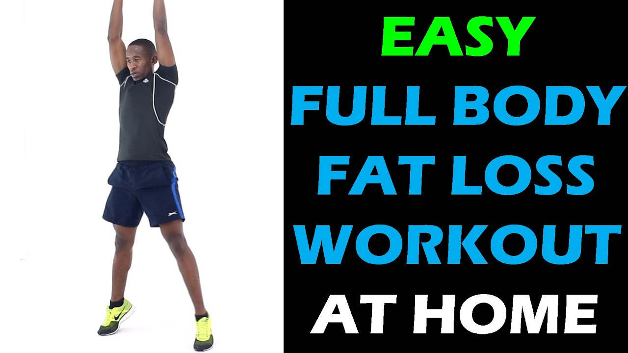 Easy Full Body Fat Loss Workout At Home | Low Impact | No Equipment ...