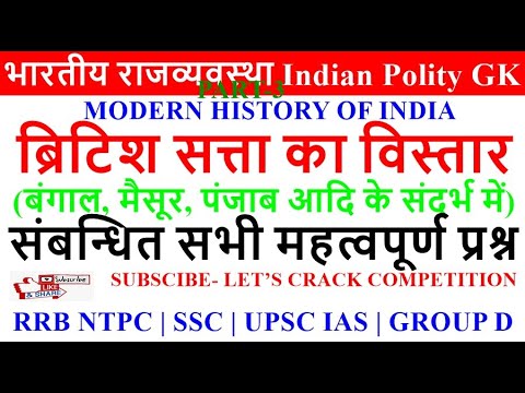 History GK: MODERN HISTORY OF INDIA GK + HISTORY GK + Modern India History GK+ History Quiz ...