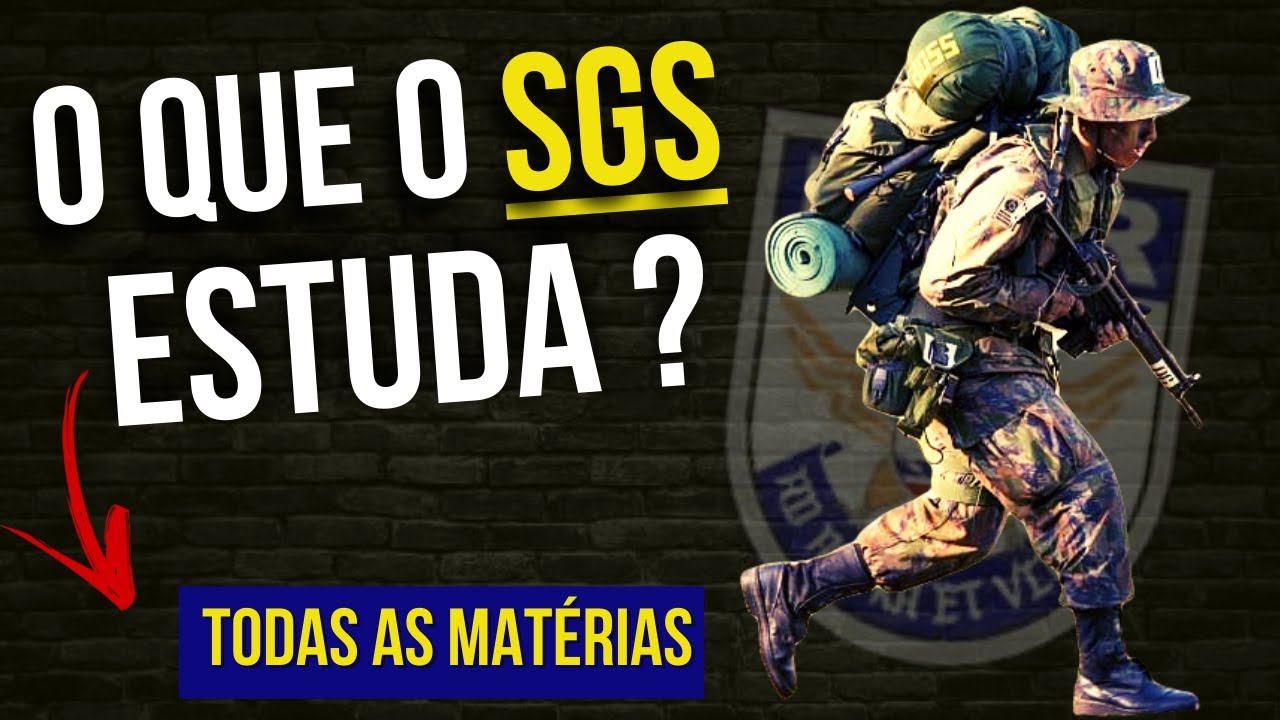 DESCUBRA TUDO O QUE O SGS ESTUDA NA EEAR DURANTE OS 2 ANOS [TRIUNFO ...