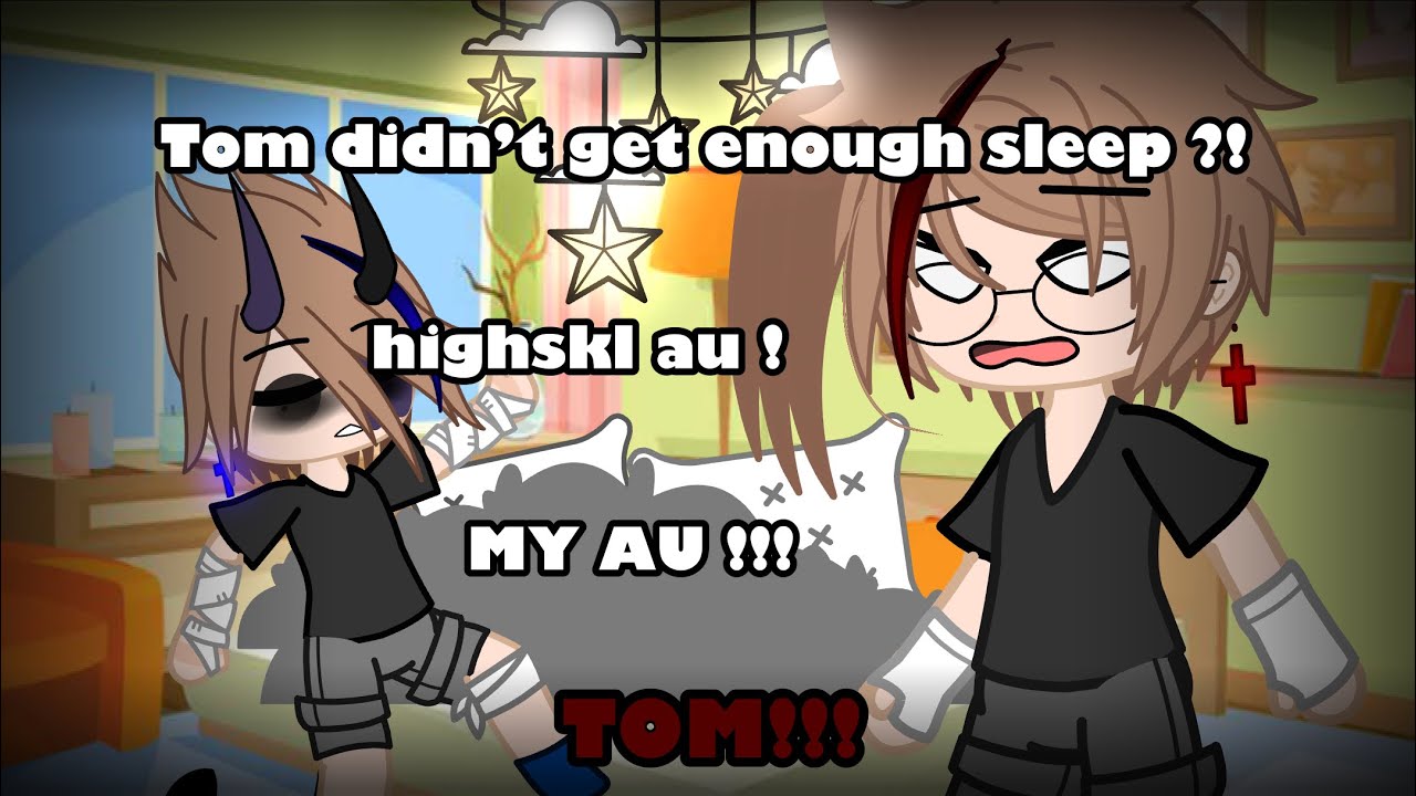 Tom didn’t get enough sleep ?! // TordTom ️💙 // fluff? // ¡MY AU ...