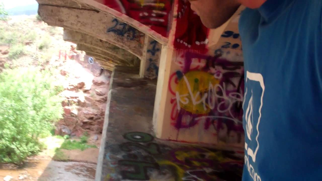 Graffiti Falls in Colorado Springs - YouTube