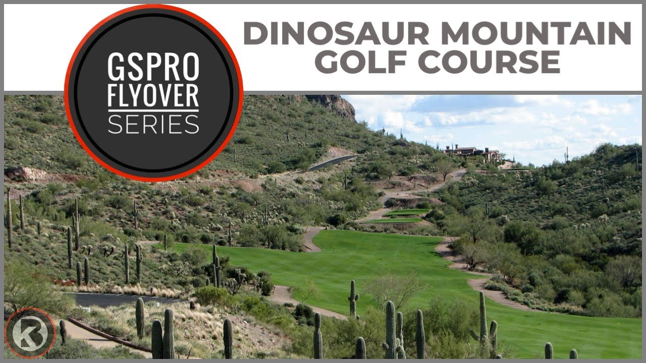 GSPro Course Flyover - Dinosaur Mountain Golf Course - Designed by ...