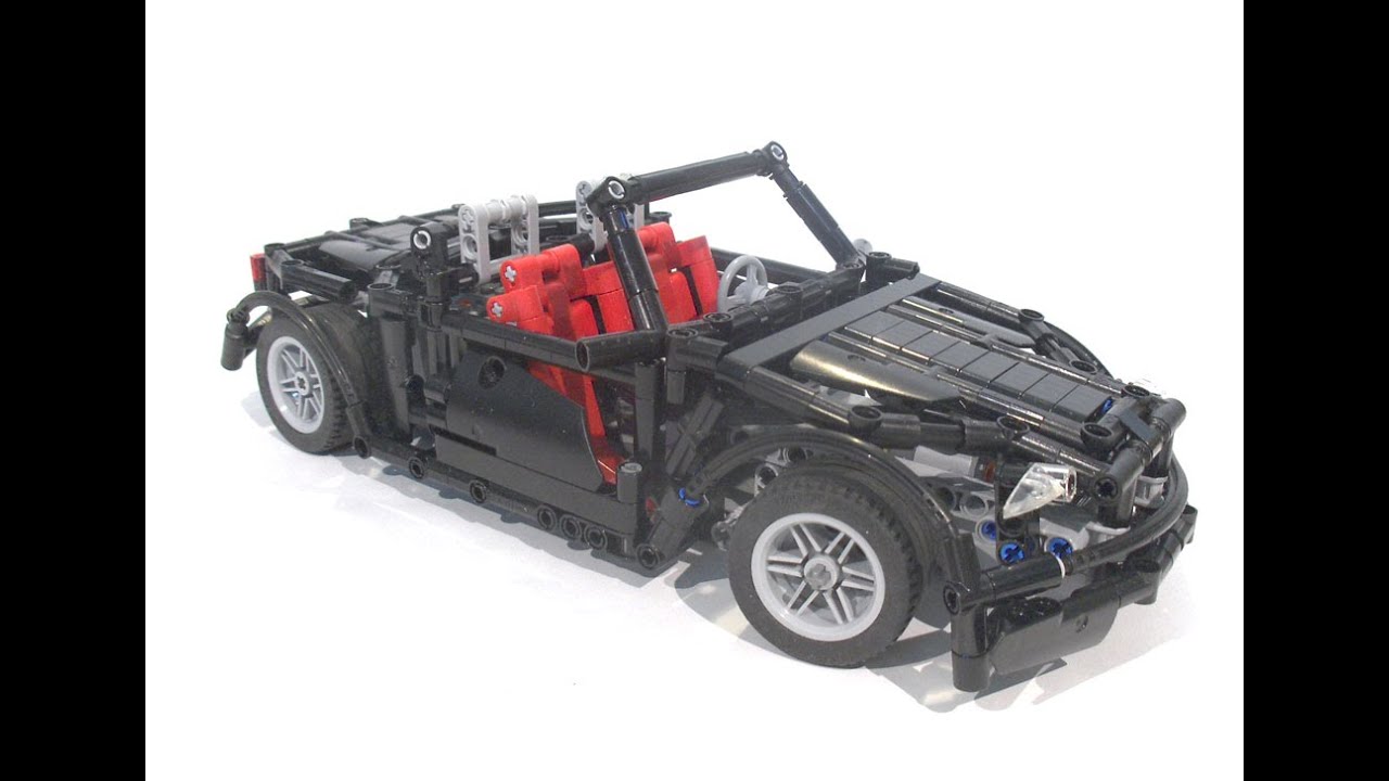 Lego Technic Black Roadster - YouTube