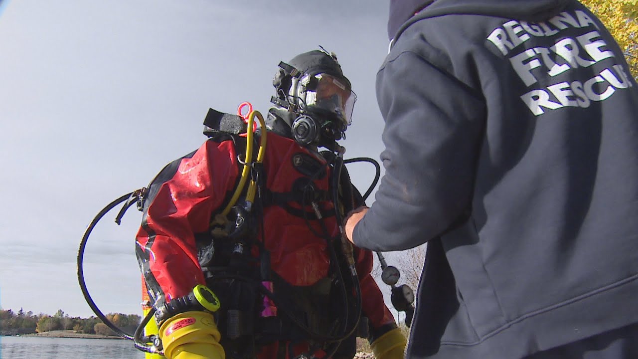 Regina firefighters are braving the waters of Wascana Lake as part of ...