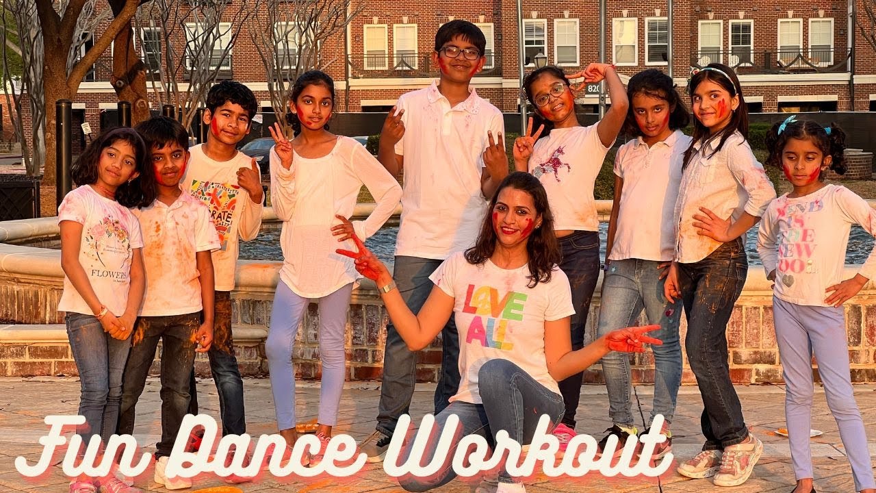Holi Special Mashup | Fun Workout at Home | Choreographed by Sunita ...