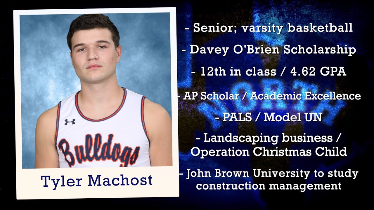 Dennis Baker State Farm Scholar Athlete of the Week - Tyler Machost ...
