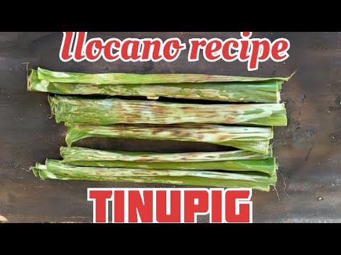 ILOCANO RECIPE: Tinupig II Pagluluto ng Tinupig II How to make tinupig ...